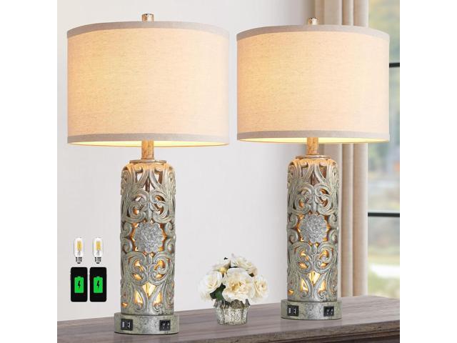 Click here for 25 Set of 2 Industrial Table Lamps for Living Room... prices