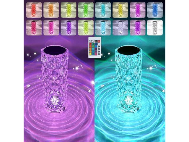 Click here for 2 Pack Crystal Table Lamp  Remote and Touch Contro... prices