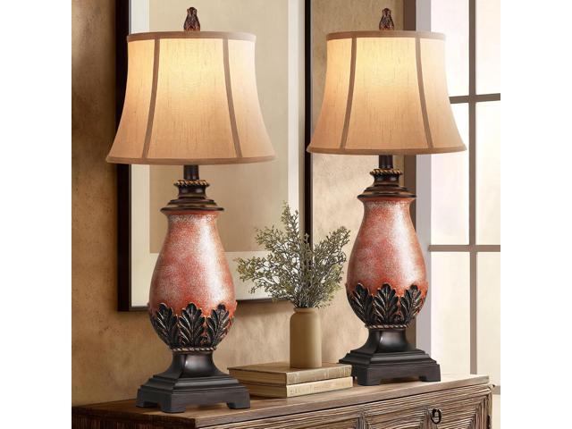 Click here for Hamucd 29 Tall Farmhouse Rustic Table Lamps Set of... prices