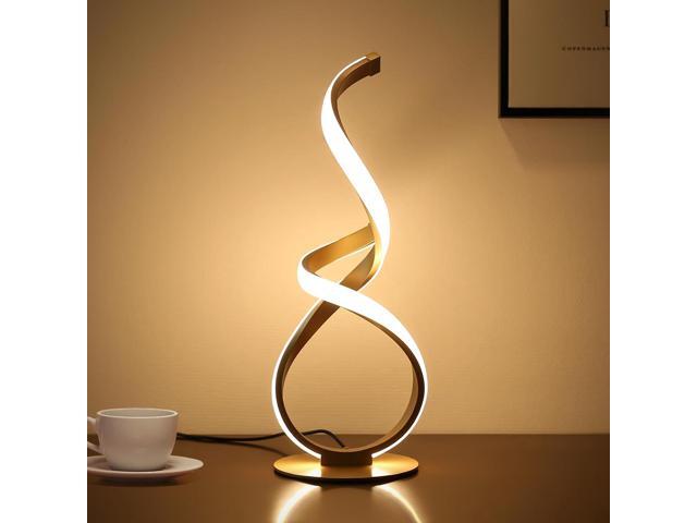 Click here for Bedside Table Lamp  LED Touch Dimmable Spiral Desk... prices