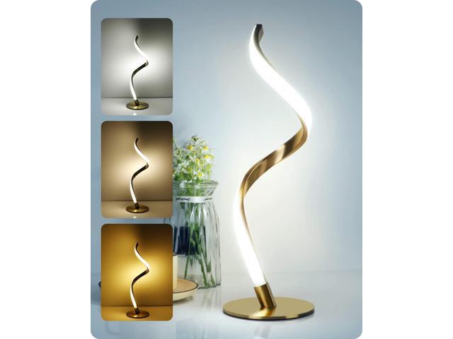 Click here for Yarra-Decor Modern Spiral Bedside Lamp - 3 Colors... prices