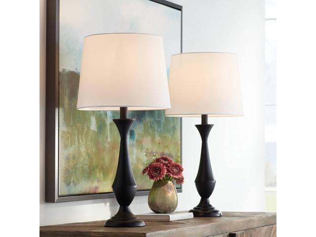 Click here for 360 Lighting Joyce Modern Table Lamps 24 Tall Set... prices