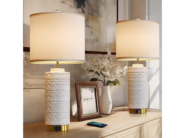 Click here for 24.75 H Ceramic Table Lamp  Table Lamps Set of 2 f... prices