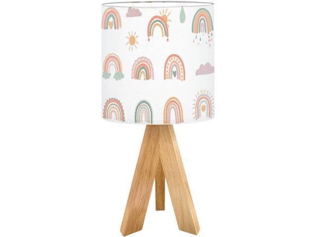 Click here for Tripod Bedside Desk Table Lamp Hand Drawn Boho Rai... prices