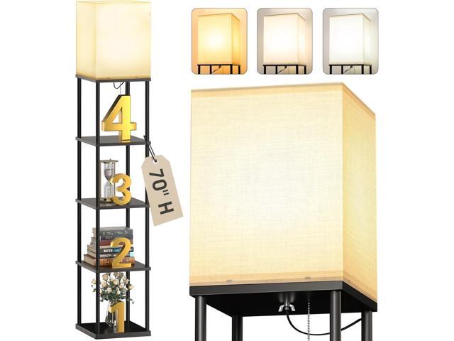 Click here for addlon 5-Tier Floor Lamp with Shelves  Standing Bo... prices