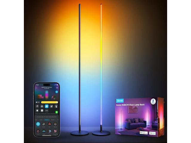 Click here for Govee RGBIC Floor Lamp Basic 2-Pack  Compatible wi... prices