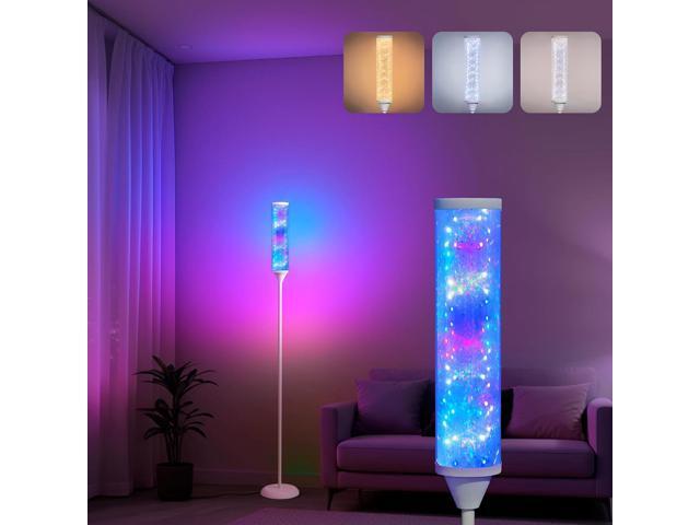 Click here for Prism Glow Floor Lamp with Galaxy Nebula  Smart RG... prices