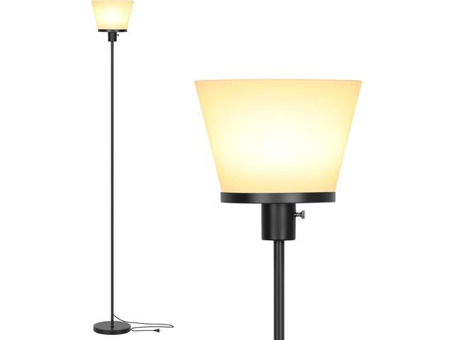 Click here for LED Floor Lamp Tall Standing Lamp  Black Modern To... prices