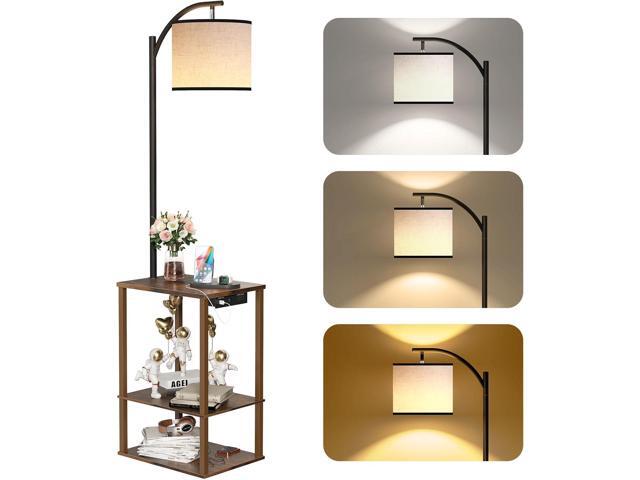 Click here for SUNMORY Floor Lamp with Table  End Table for Livin... prices