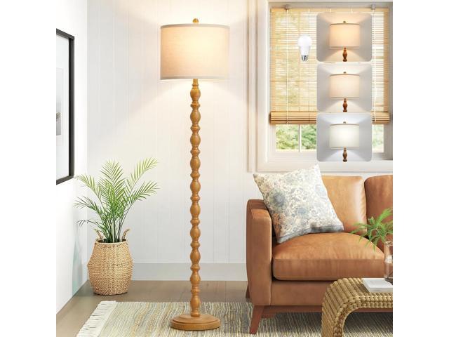Click here for Luvkczc 62 Rustic Floor Lamp with 3 Color Temperat... prices