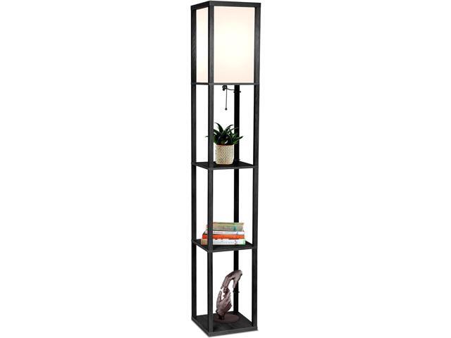 Click here for Brightech Maxwell - Modern Shelf Floor Lamp with S... prices