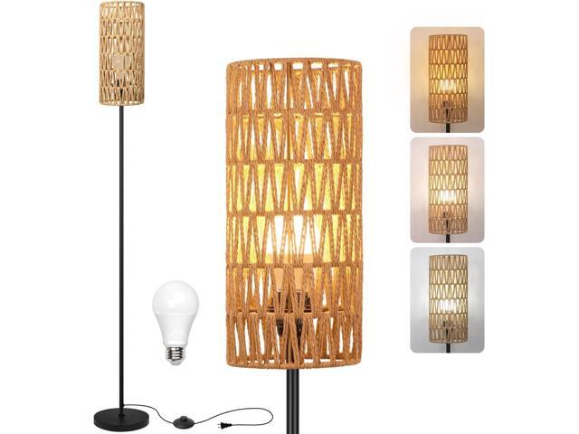 Click here for Floor Lamp for Living Room Farmhouse Rattan Floor... prices