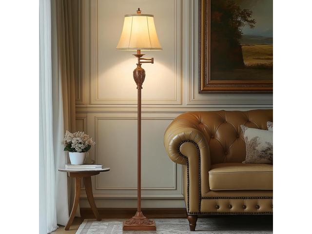 Click here for Traditional LED Floor Lamp with 350° Adjustable Sw... prices