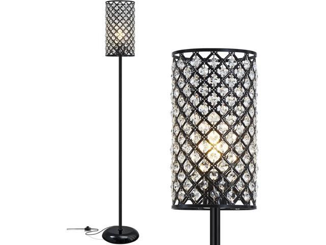 Click here for Crystal Floor Lamp  Modern Standing Lamp with Eleg... prices