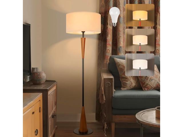 Click here for Floor Lamp for Living Room  Wood 3 Color Temperatu... prices