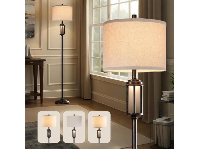 Click here for 65 Farmhouse Floor Lamp for Living Room with 2 Lig... prices