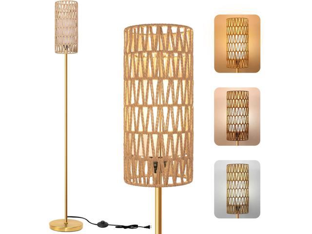 Click here for Floor Lamp for Living Room Farmhouse Rattan Floor... prices