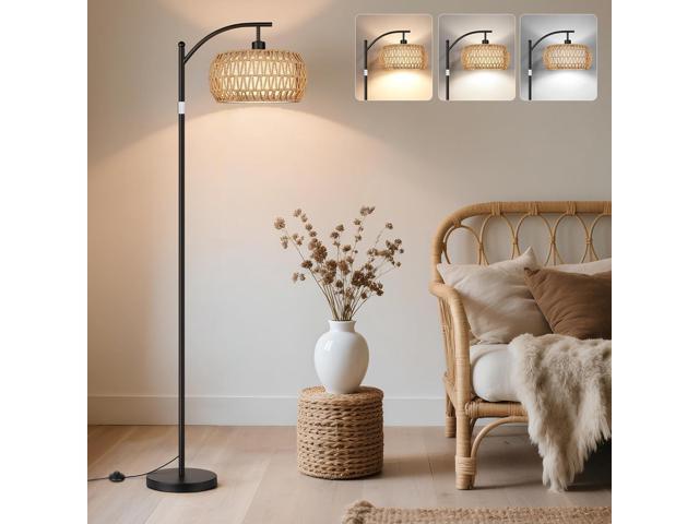 Click here for ROTTOGOON Rattan Floor Lamps for Living Room  Boho... prices