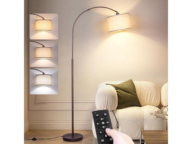Click here for Arc Floor Lamp with Remote  Modern Standing Lamp f... prices