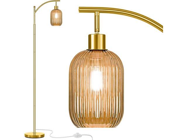Click here for Glass Floor Lamp for Living Room  Modern Gold Stan... prices
