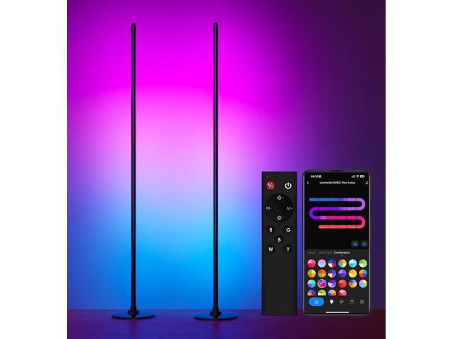 Click here for Corner Floor Lamp 2-Pack with Alexa  Smart Modern... prices