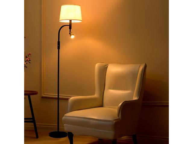 Click here for Floor Lamp for Living Room  Vintage Two-Light Tall... prices