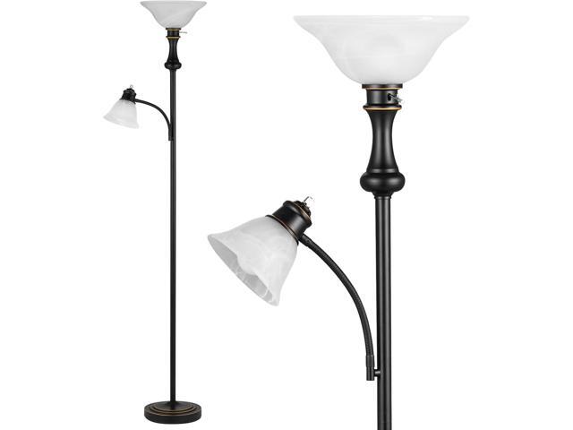 Click here for 71 Torchiere Floor Lamp for Bedroom with Glass Sha... prices