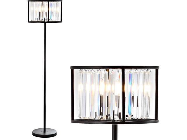 Click here for JONATHAN Y JYL9054A Bevin 63 Metal/Crystal LED Flo... prices