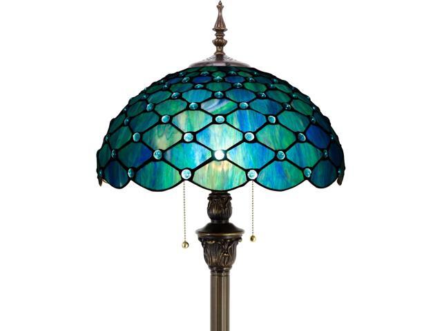 Click here for Tiffany Floor Lamp Stained Glass Lamp 16X16X70 Inc... prices