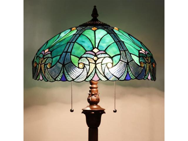 Click here for Tiffany Floor Lamp Stained Glass Lamp Shade Vintag... prices
