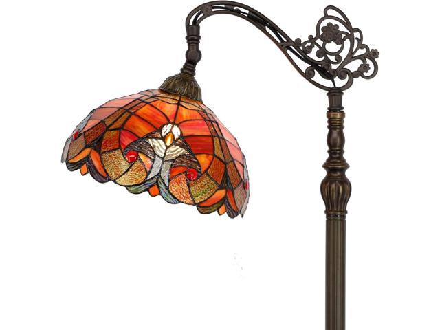 Click here for WERFACTORY Tiffany Floor Lamp Red Liaison Stained... prices