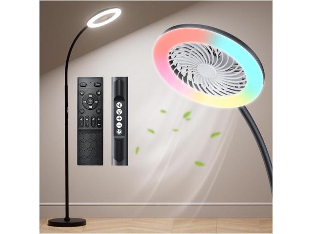 Click here for Floor Lamp with Fan Light with RGB  1800LM LED Sta... prices