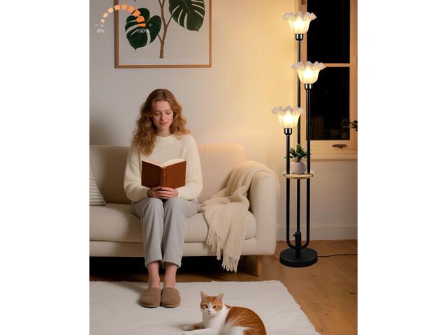 Click here for Lightdot Flower Floor Lamp for Living Room  Dimmab... prices