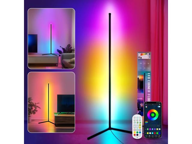 Click here for LED Corner Lamp  RGB Ambience Lighting Works with... prices