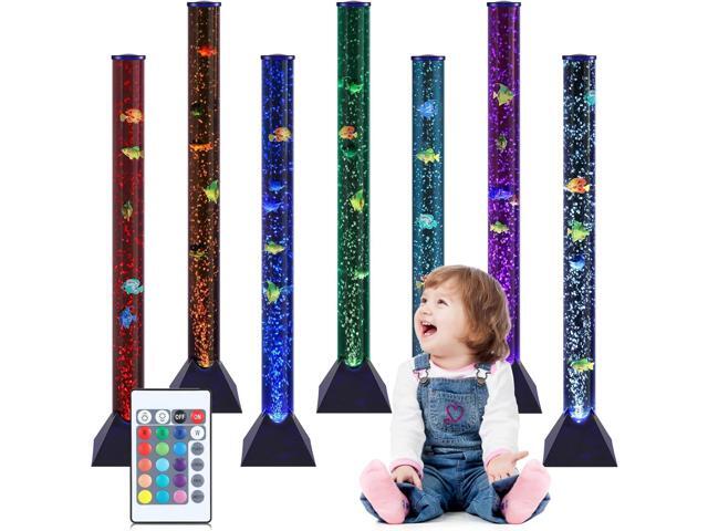 Click here for MOONSAY Large LED Fish Tube - 3.3FT Sensory Bubble... prices