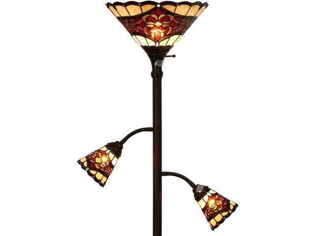 Click here for Bieye L10868 Tiffany Style Stained Glass 3-Light T... prices