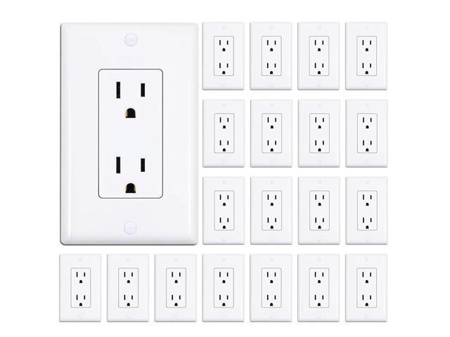 Click here for ThunderWay Decorator Receptacle Outlet with Wall P... prices