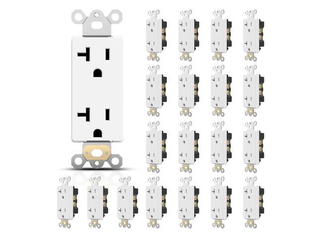 Click here for TOPELER 20Amp Decorator Receptacle Outlet  Standar... prices
