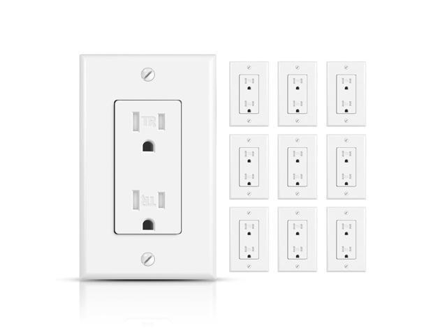 Click here for TOPELER Standard Electrical Wall Outlet with Wall... prices