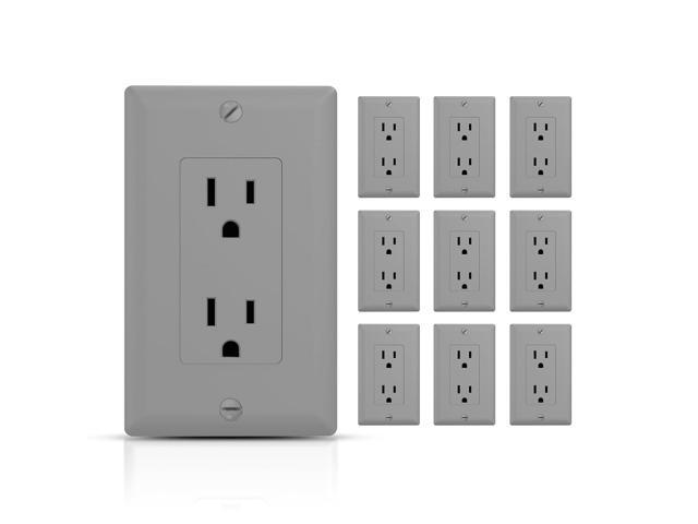 Click here for TOPELER Decorator Receptacle  15Amp 125V Standard... prices