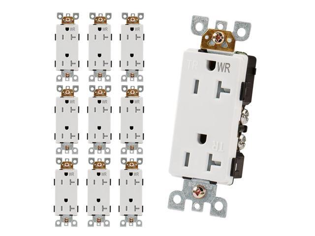 Click here for Wengart Duplex Receptacle Outlet 10Pack Weather Re... prices