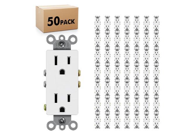 Click here for Micmi 15 amp Decorator Receptacle Outlet  Standard... prices