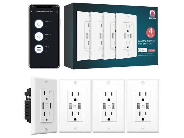 Click here for Lumary Smart Outlet with USB  Standard Electrical... prices