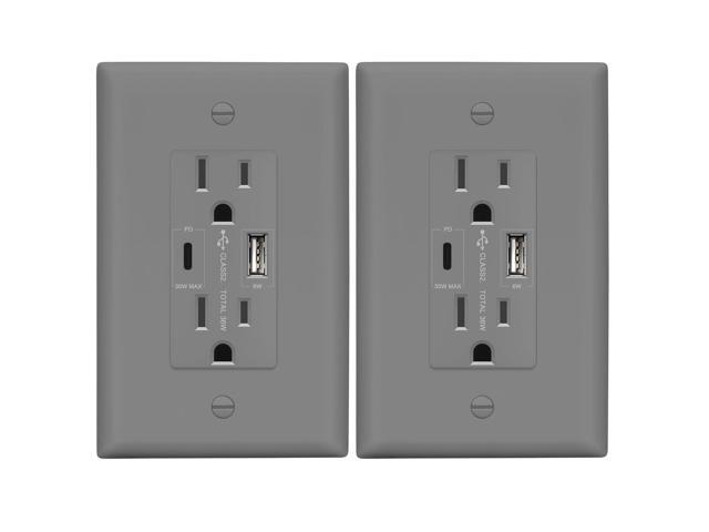 Click here for LIDER USB-C 36W Power Delivery Wall Outlet  Duplex... prices