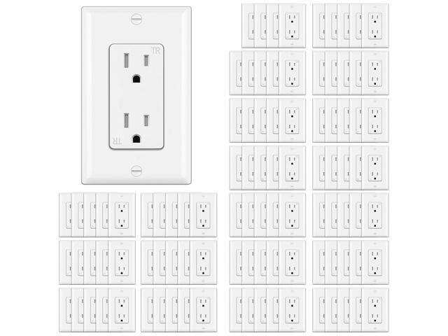 Click here for BESTTEN 100 Pack 15 Amp Decor Receptacle Outlet  D... prices