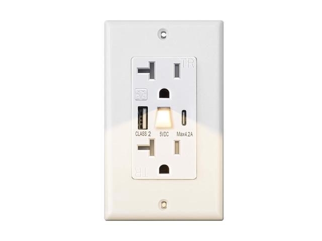 Click here for 20 Amp Outlet with Light and USB  Electrical Wall... prices