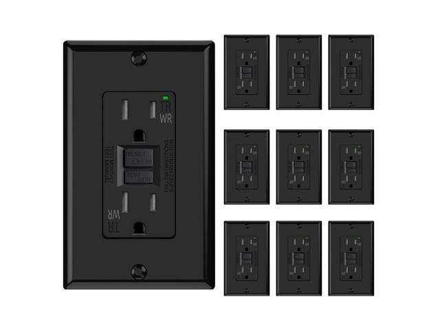 Click here for ELEGRP Outdoor GFCI Outlet 15 Amp  Self-Test GFI E... prices