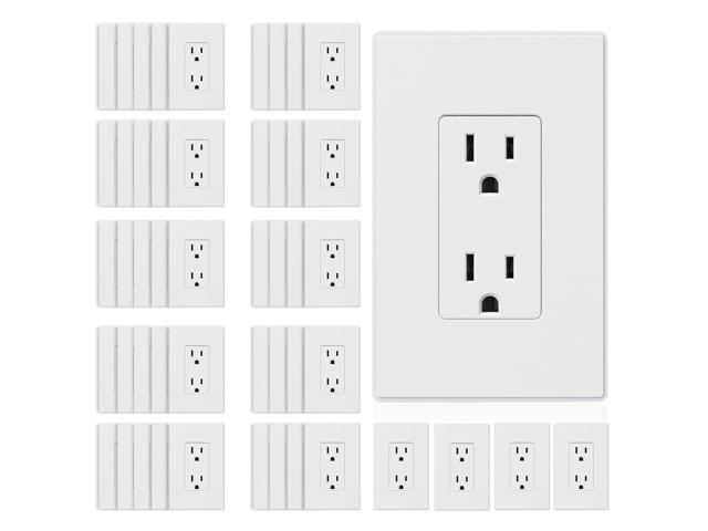 Click here for ELEGRP Matte White Standard Decorator Electrical W... prices