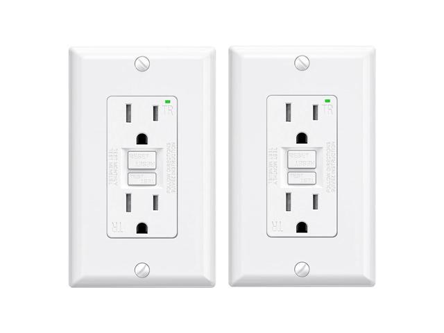 Click here for ELEGRP GFCI Outlet 15 Amp  Self-Test GFI Electrica... prices
