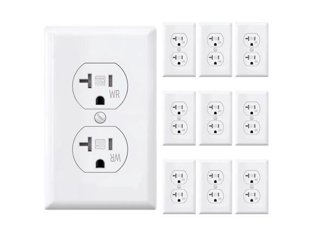 Click here for ELEGRP Duplex Receptacle with Wall Plate  20A 125V... prices